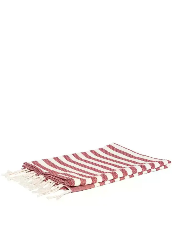 MC2 SAINT BARTH Foutas Beach Towel - Red