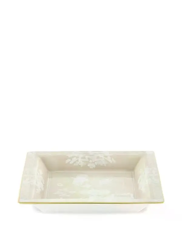 GINORI 1735 Oriente Italiano Square Plate - Neutrals