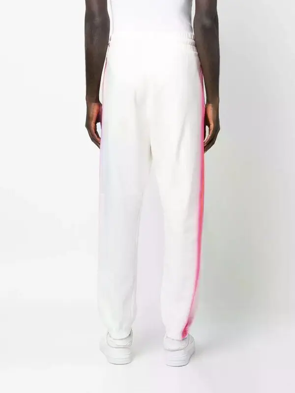 Palm Angels Sprayed Palm Cotton Track Pants