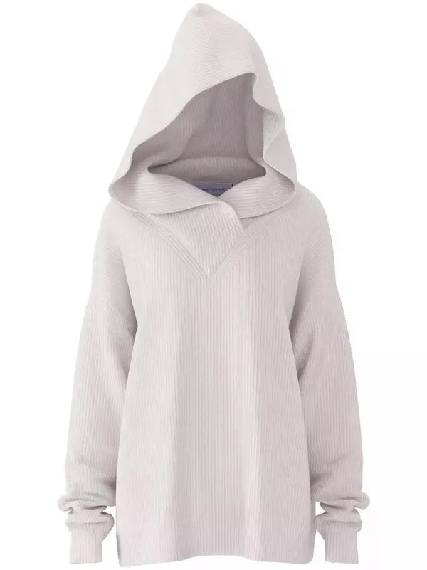 MARGHERITA MACCAPANI Knitted Hooded Jumper
