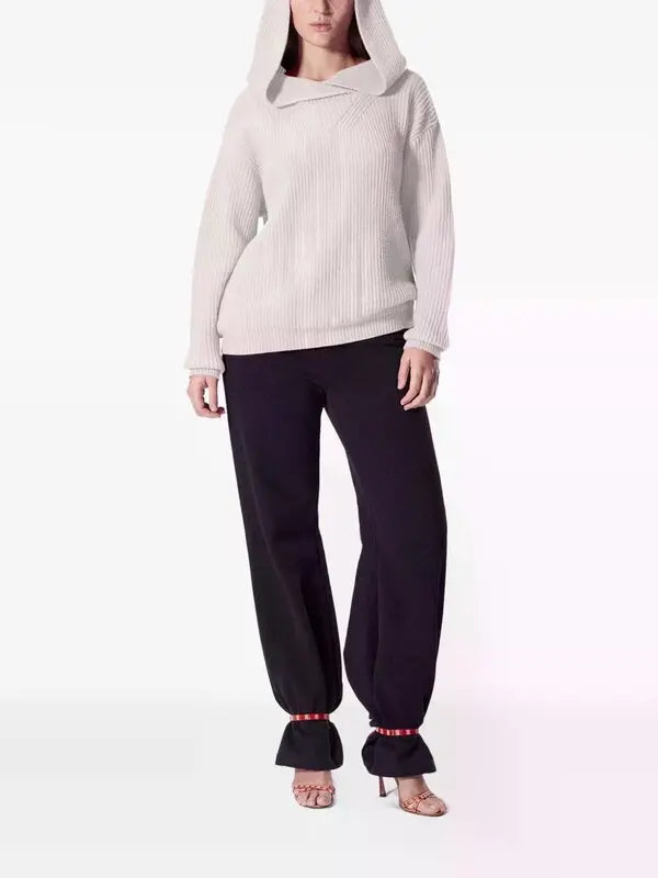 MARGHERITA MACCAPANI Knitted Hooded Jumper
