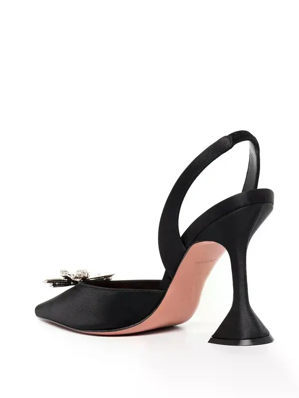 Amina Muaddi Rosie 95mm Crystal-embellished Pumps