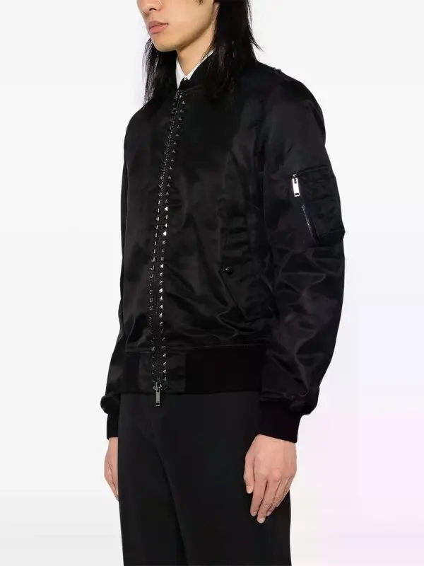 Valentino Garavani Rockstud Bomber Jacket