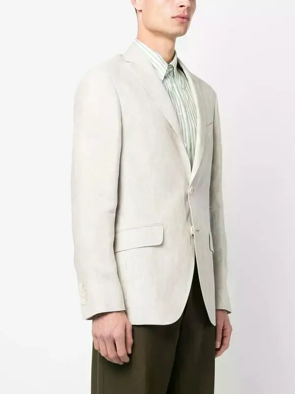 Etro Single-breasted Tailored Blazer - Neutrals
