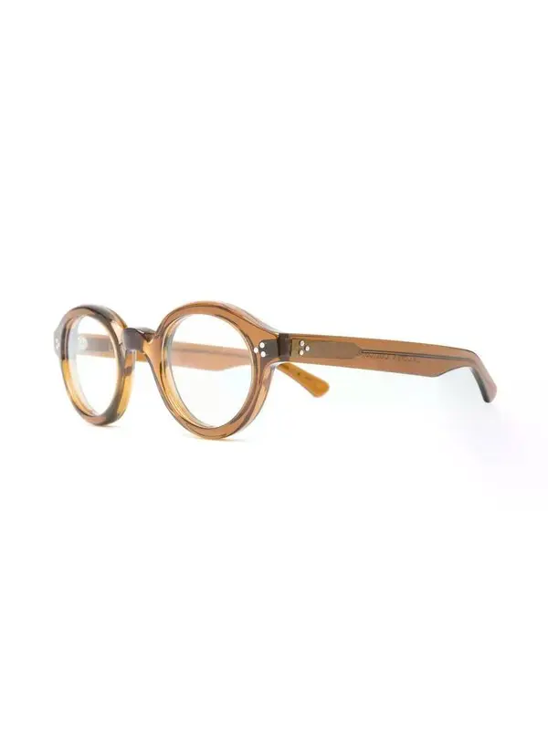 LESCA Round-frame Optical Glasses