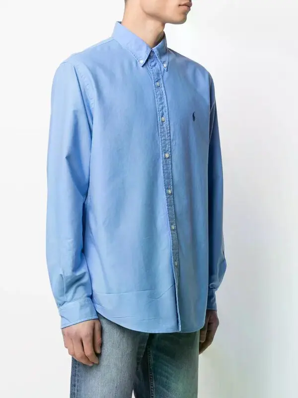Polo Ralph Lauren Button-down Cotton Shirt - Blue