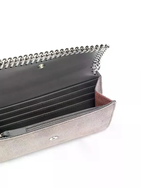 Stella McCartney Falabella Chain-trimmed Wallet