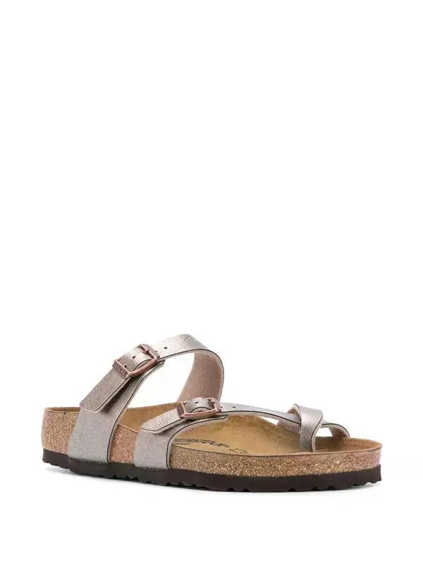 BIRKENSTOCK Mayari Birko-flor Sandals - Gold