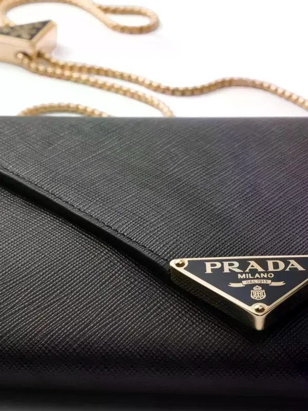 Prada Mini Saffiano Leather Clutch