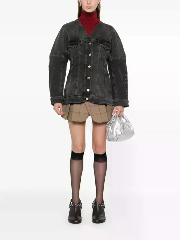 GANNI Washed Denim Jacket