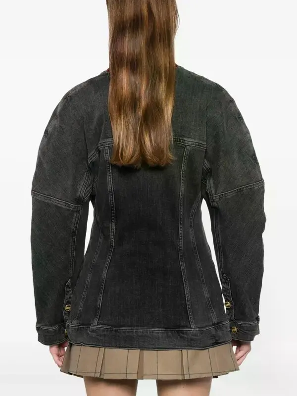 GANNI Washed Denim Jacket