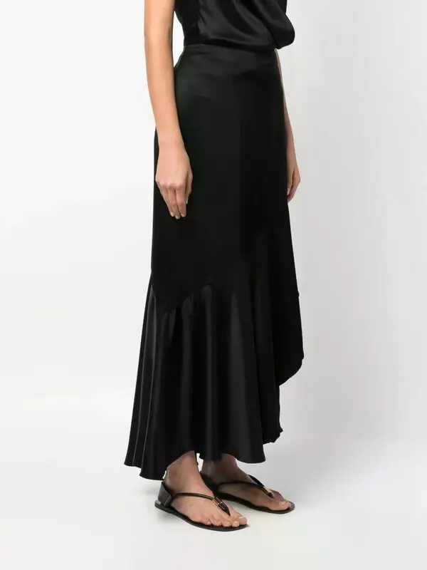 Polo Ralph Lauren Ruffled Hem Maxi Skirt