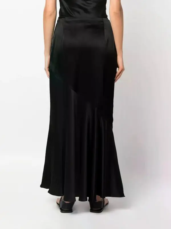 Polo Ralph Lauren Ruffled Hem Maxi Skirt