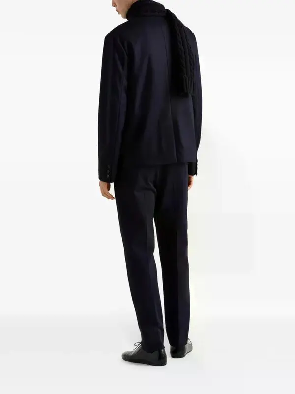 Prada Single-breasted Wool Jacket