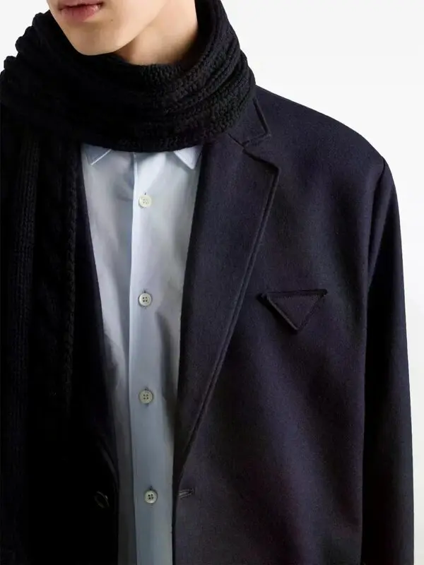 Prada Single-breasted Wool Jacket