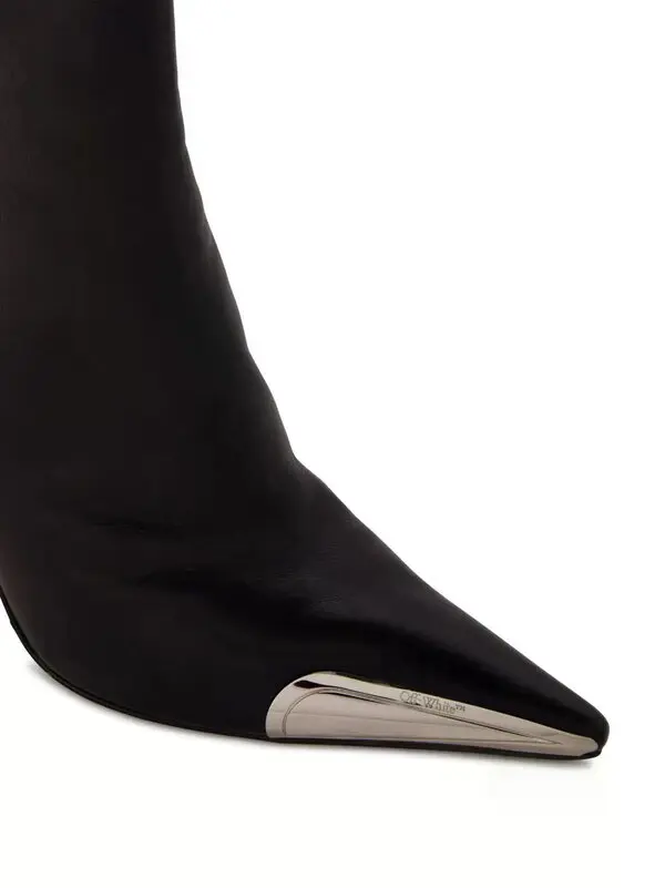 Off-White Allen Key Pointed-toe Ankle Boots
