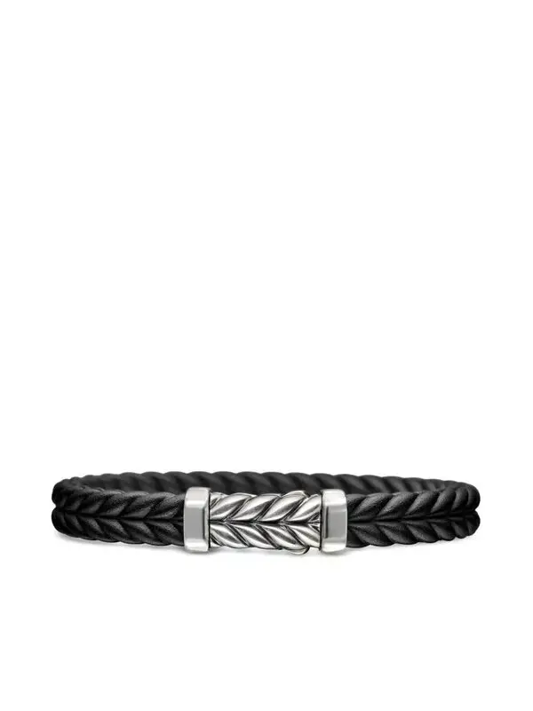 David Yurman Sterling Chevron Bracelet - Silver