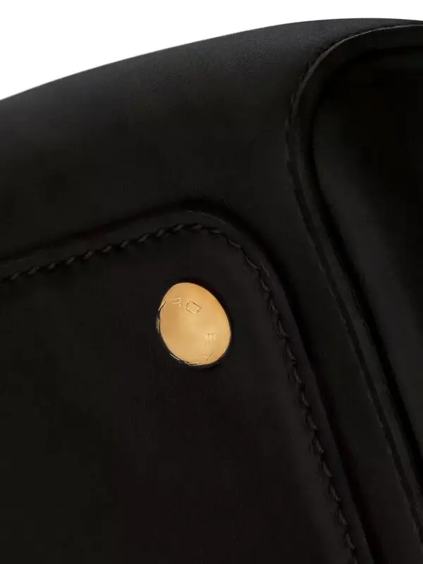 Etro Vela Leather Shoulder Bag - Black