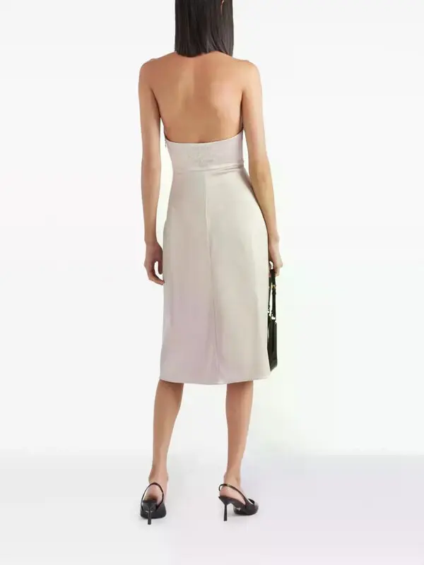 Prada Re-edition 1995 Halterneck Midi Dress