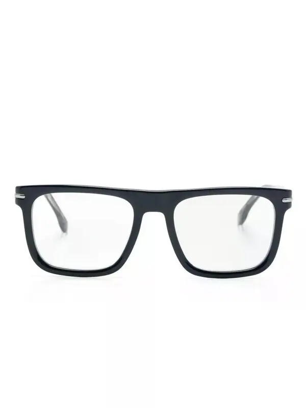 Carrera Eyewear Stripe-detail Square-frame Glasses