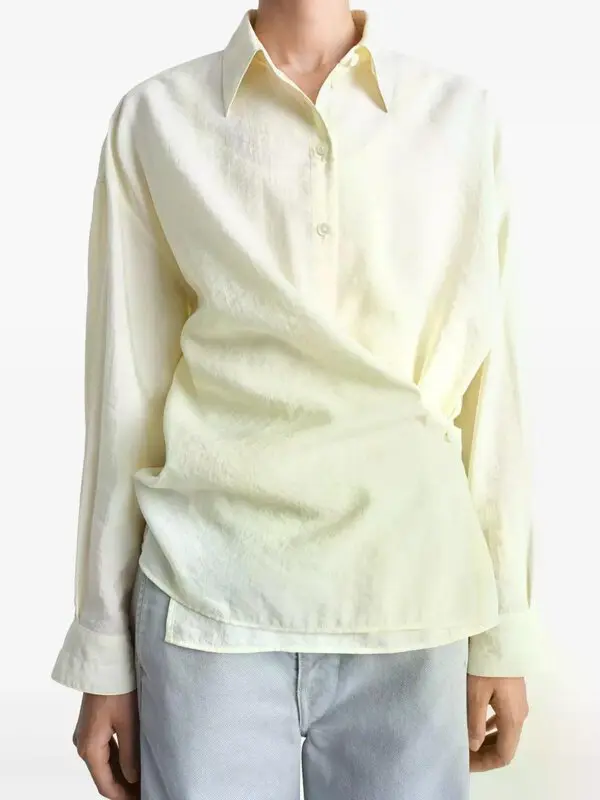LEMAIRE Twisted Shirt - Neutrals