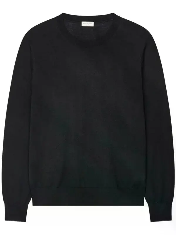 Dries Van Noten Merino Wool Crew Neck Sweater