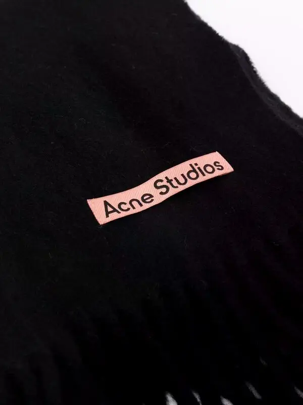 Acne Studios Fringed Cashmere Scarf