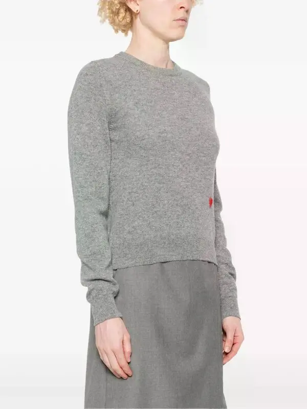 Moschino Heart-embroidered Sweater