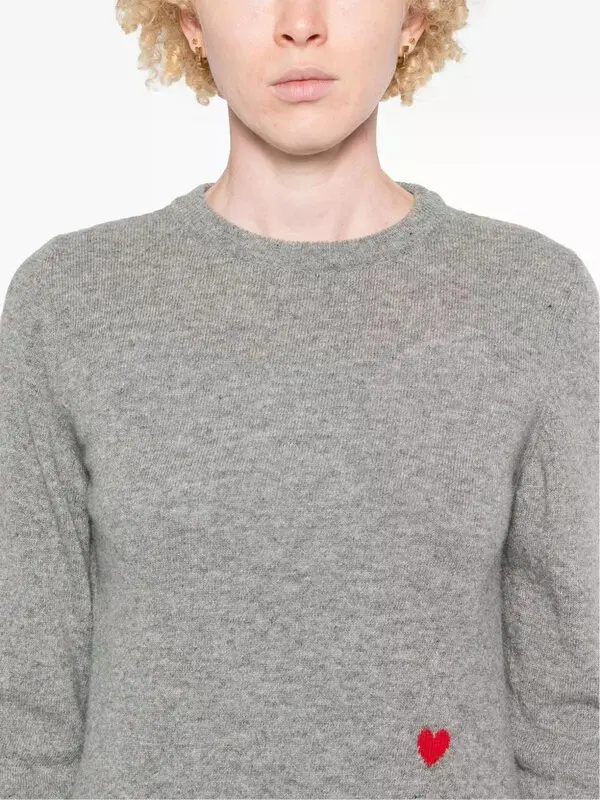 Moschino Heart-embroidered Sweater