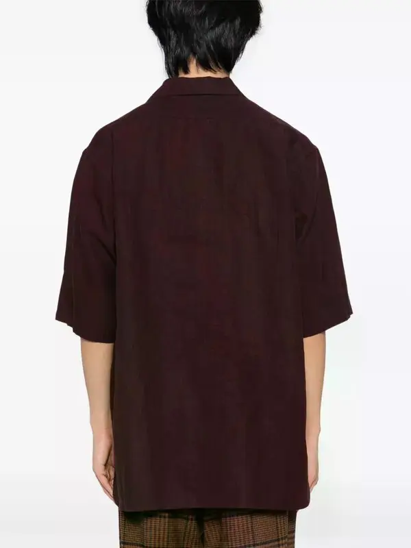 CALMLENCE Open-collared Shirt