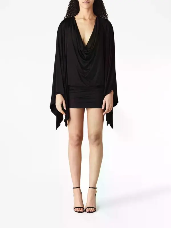TOM FORD Drape-detail Long-sleeve Blouse
