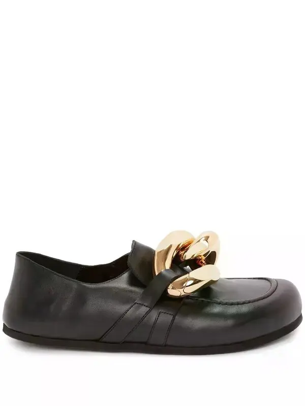JW Anderson Chain Leather Loafers