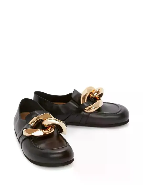 JW Anderson Chain Leather Loafers