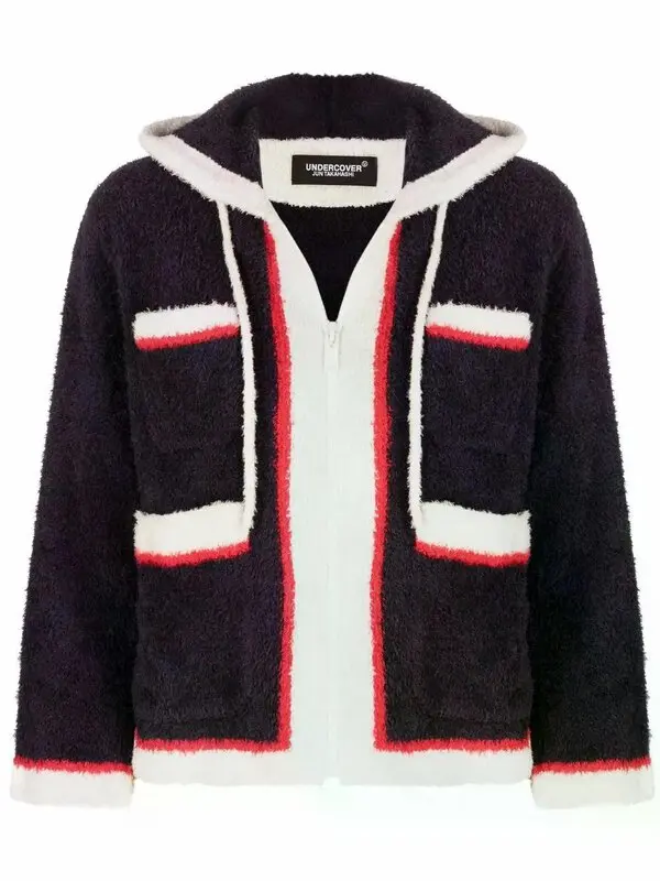 Undercover Stripe-trim Hooded Jacket