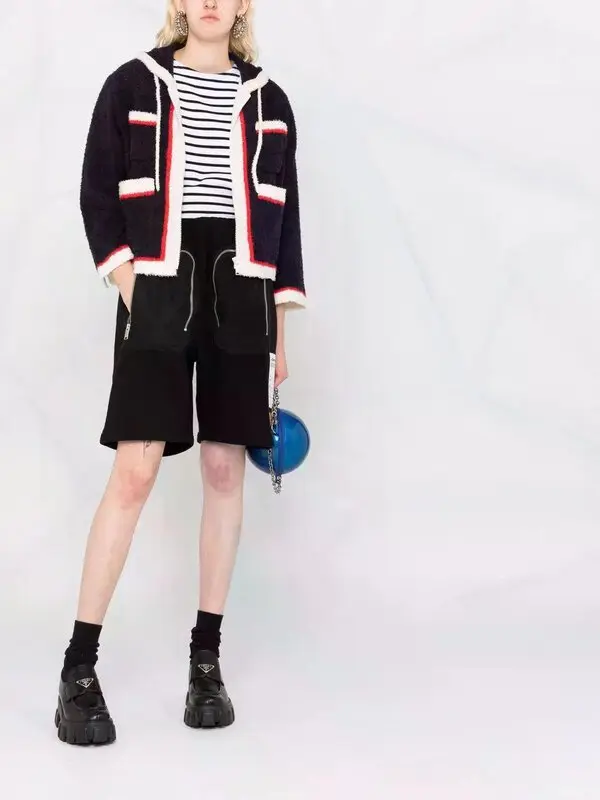 Undercover Stripe-trim Hooded Jacket