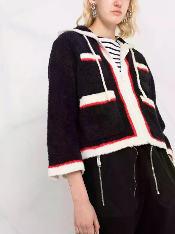 Undercover Stripe-trim Hooded Jacket