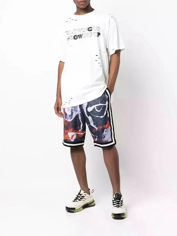 HACULLA. Blowing Up Growing Up Stretch-cotton T-shirt