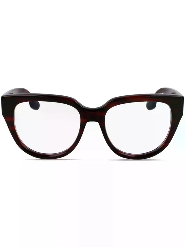 Victoria Beckham Round-frame Glasses - Red