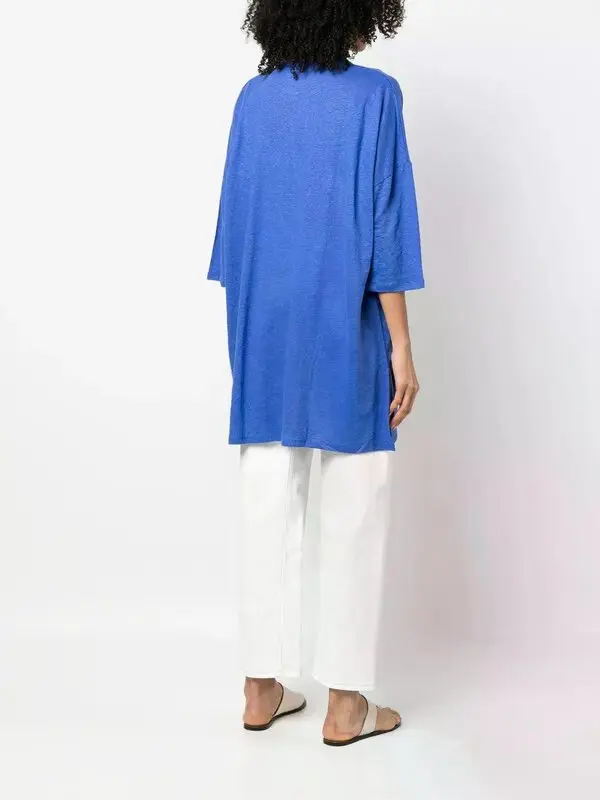 Majestic Filatures Three-quarter Sleeve Tunic Top