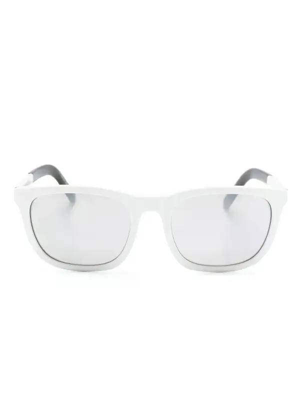 Moncler Kolligian Rectangle-frame Sunglasses - Black