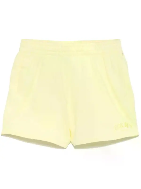 Dkny Logo-embroidered Track Shorts