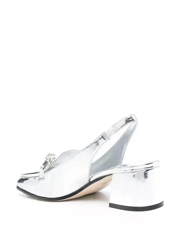 JIMMY CHOO Diamond Tilda 45mm Pumps - Silver