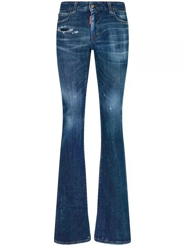 Dsquared2 Logo-patch Bootcut Jeans