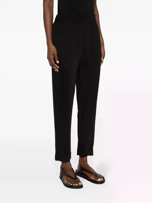 P.a.r.o.s.h Mid-rise Tapered-leg Trousers