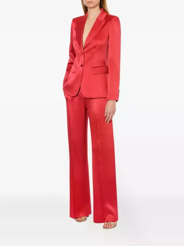 Alberta Ferretti Satin Blazer
