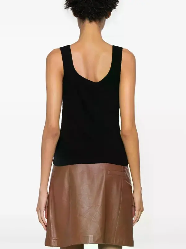 Ermanno Scervino Knitted Tank Top