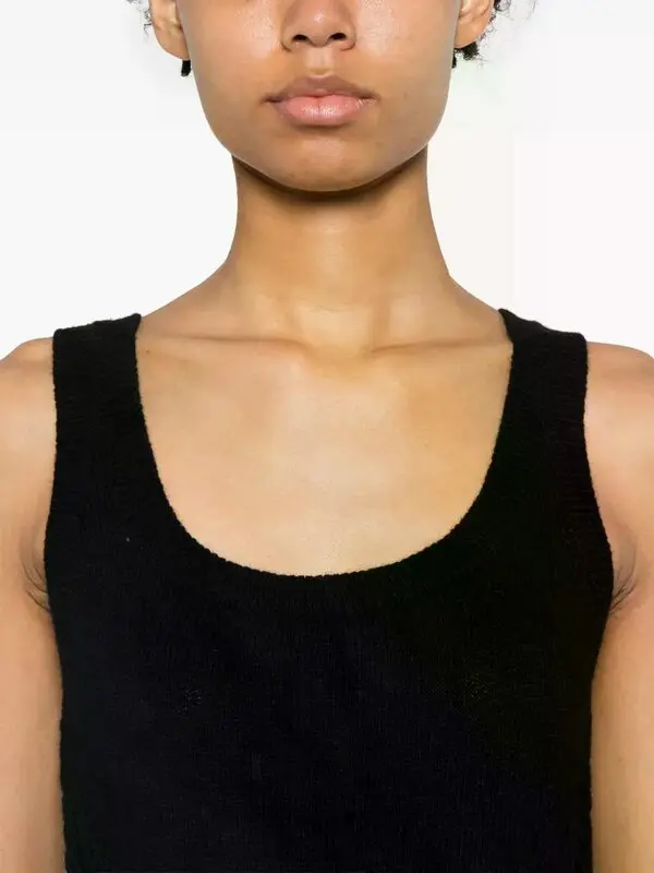 Ermanno Scervino Knitted Tank Top