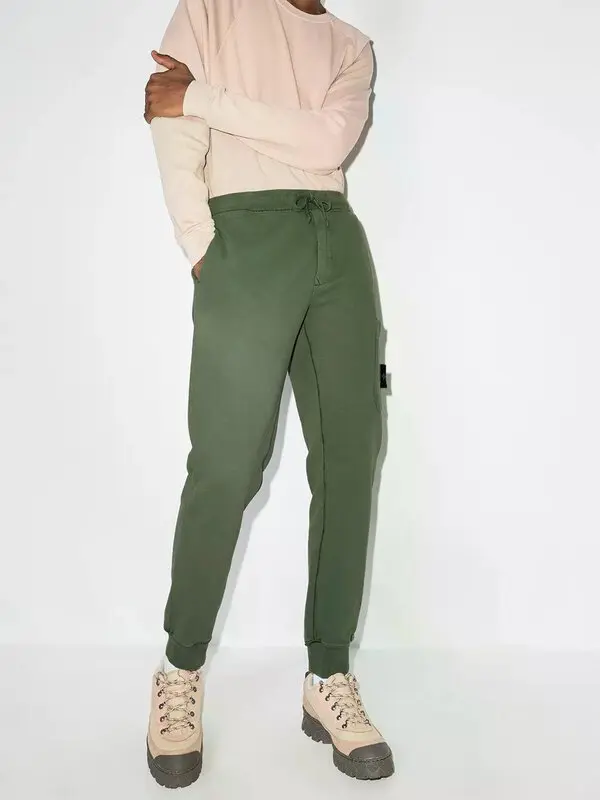 Stone Island Tapered Drawstring Track Pants