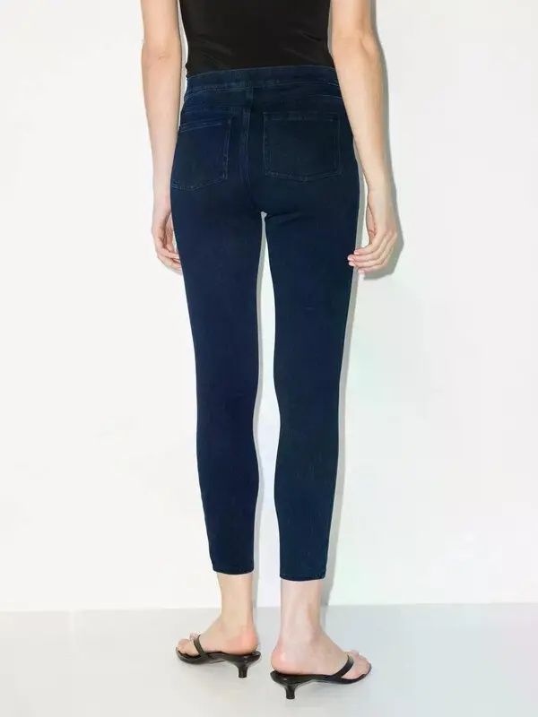 Spanx Jean-ish Cropped Leggings - Blue