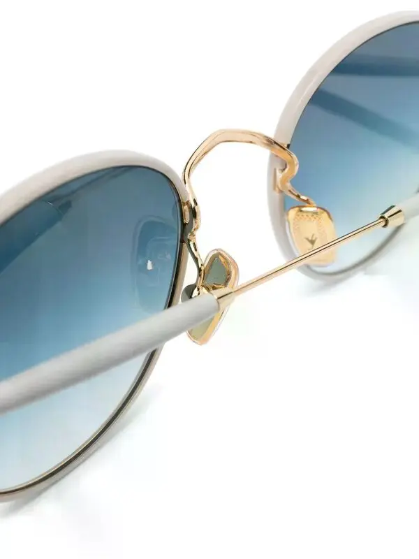 EYEPETIZER Cinq Pilot-frame Sunglasses